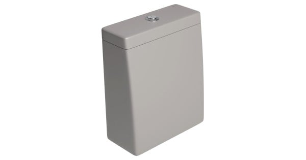 Caixa Acoplada Deca Link Dualflux Cinza Antracite Botao Cromado ...