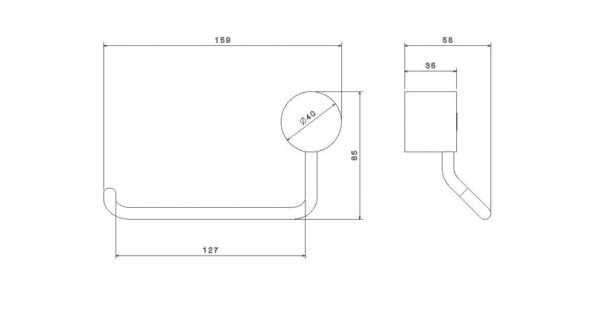 Papeleira Deca Flex Cromado 2020.C.FLX