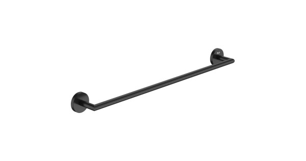 Toalheiro Barra 600 Mm Roca Hotels Round Matte Black A81 ...
